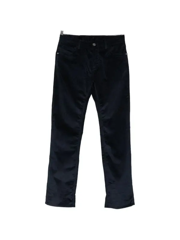 Etro Corduroy Straight Leg Trousers - Multicolor