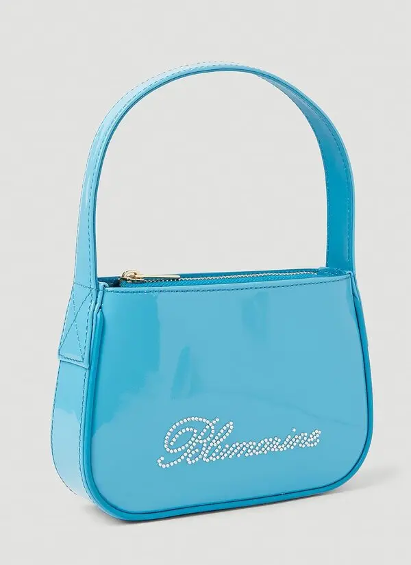 Blumarine Logo Embellished Shoulder Bag