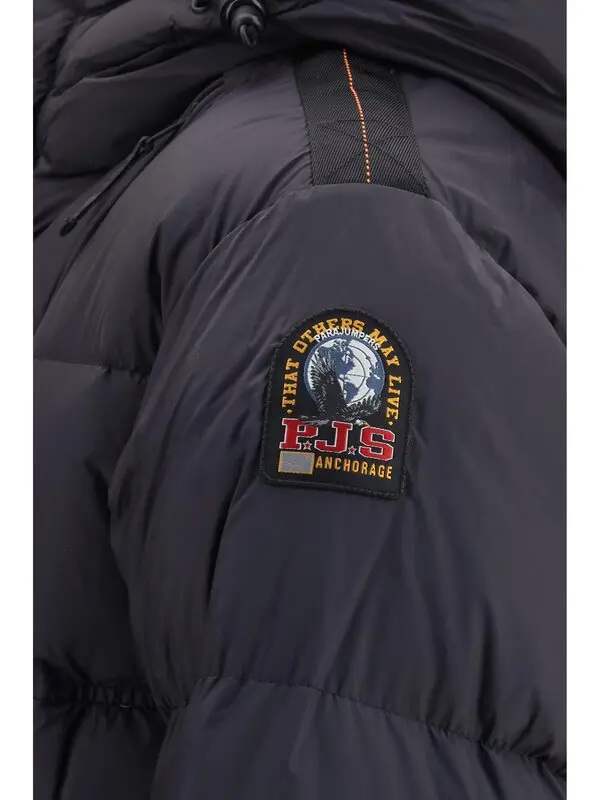 PARAJUMPERS Cloud Padded Hooded Jacket - Black