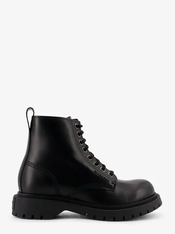 Givenchy Leather Ankle Boots - Black