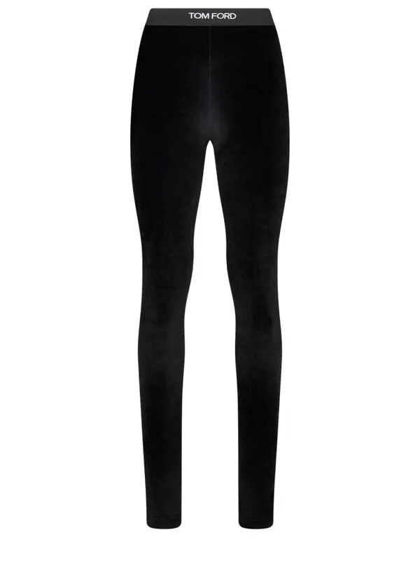 TOM FORD Logo Leggings - Black