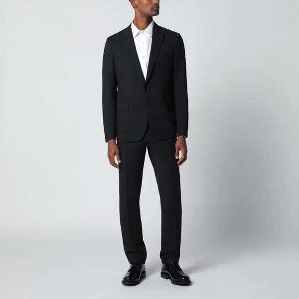 LARDINI Single-breasted Wool-blend Suit