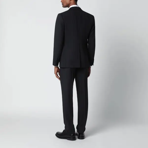 LARDINI Single-breasted Wool-blend Suit