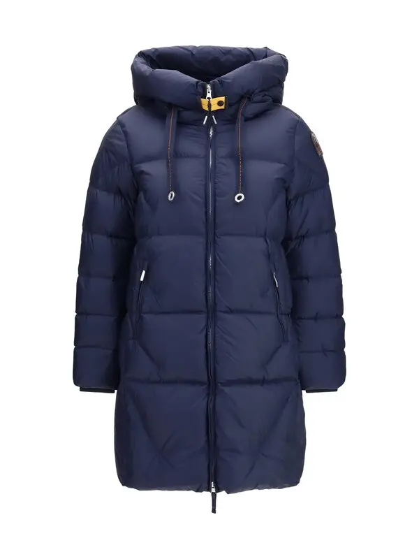 PARAJUMPERS Long Puffer Jacket Janet - Blue