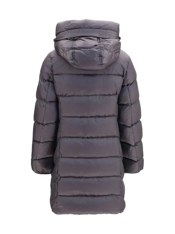 PARAJUMPERS Puffer Jacket Marion In Quilted Nylon - Gray
