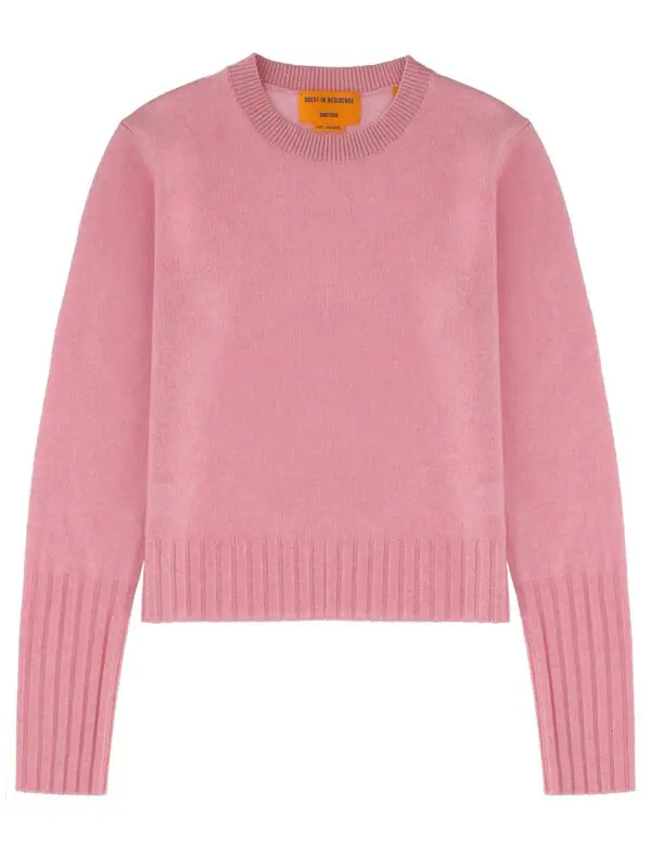 Guest In Residence Cashmere Crewneck - Pink