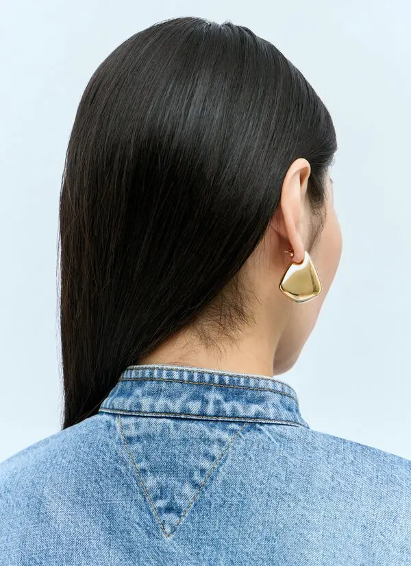 Bottega Veneta Small Fin Earrings