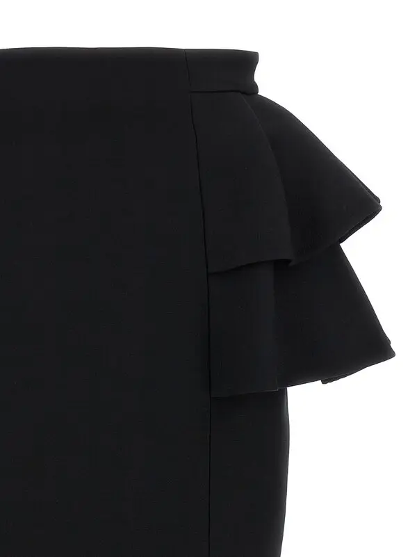 Valentino Garavani Crepe Couture Midi Skirt