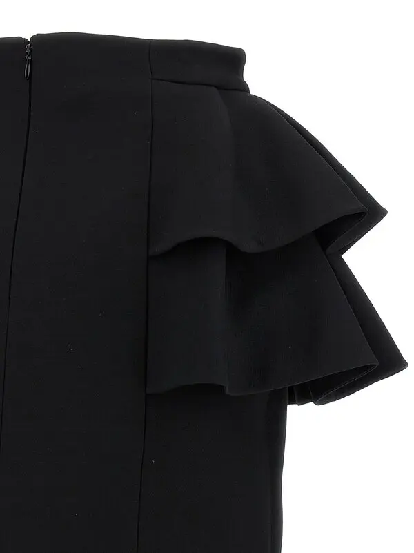 Valentino Garavani Crepe Couture Midi Skirt
