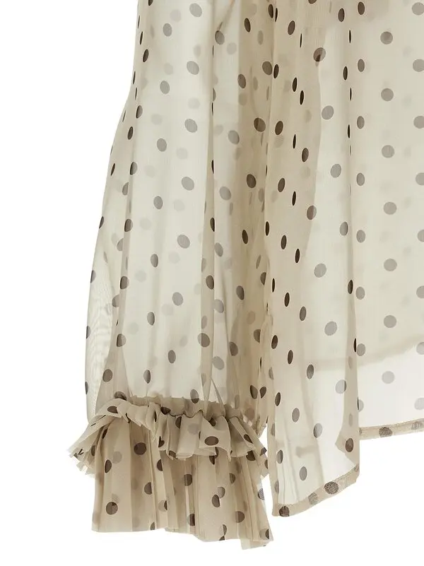 P.a.r.o.s.h Pallina' Blouse - Cream