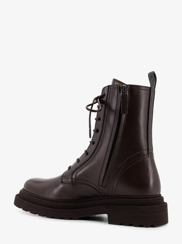 Brunello Cucinelli Leather Ankle Boots