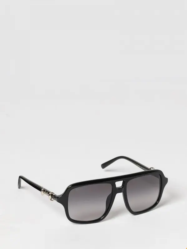 Gucci Gg2052s Navigator Recycled Acetate Sunglasses - Black