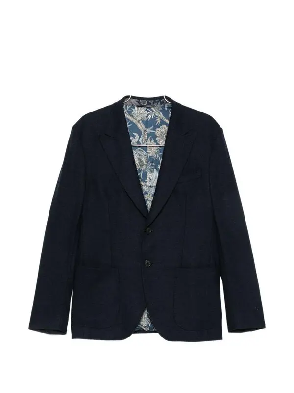 Etro Single-breasted Jacket - Multicolor