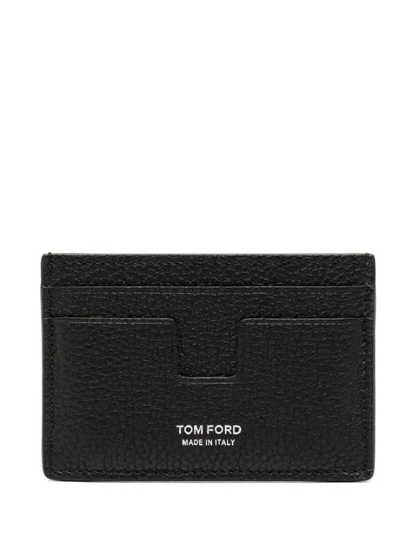 TOM FORD T-line Leather Card Case