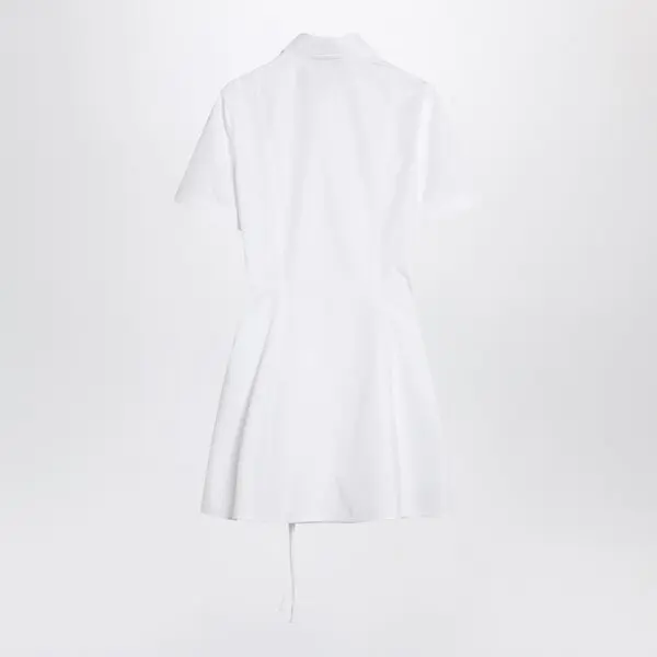 Gucci Cotton Short Sleeve Shirt Dress