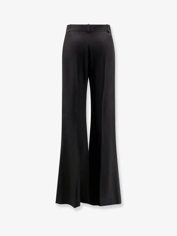 Balenciaga Viscose Trousers With Flared Bottom