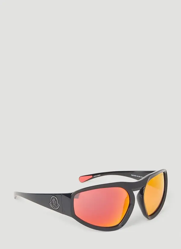 Moncler Pentagra Geometric Sunglasses