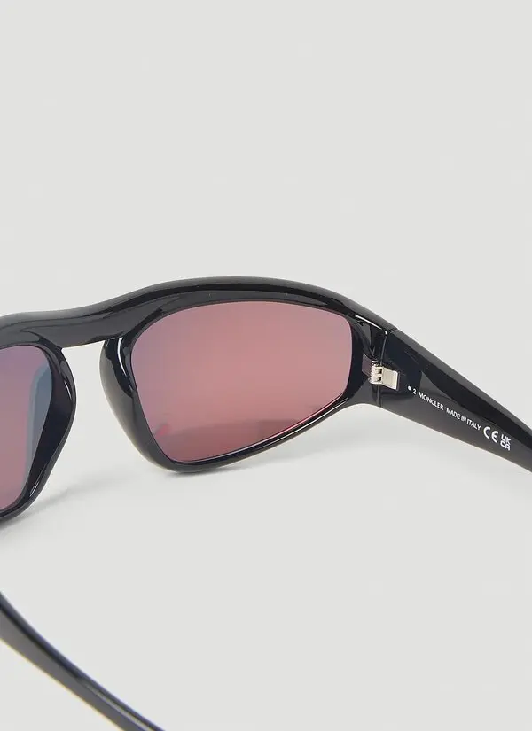 Moncler Pentagra Geometric Sunglasses