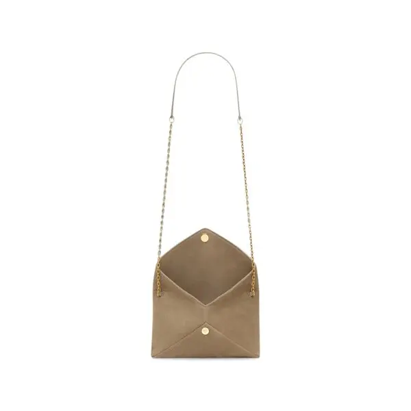 Saint Laurent Neutrals Shoulder Bags - Cream