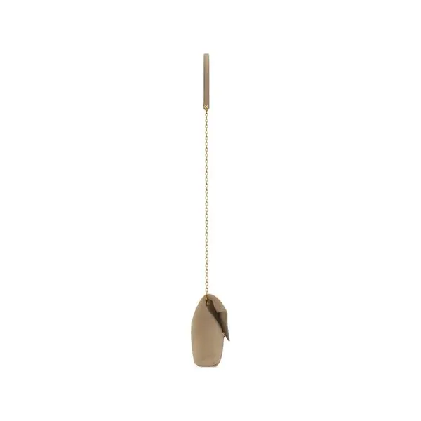 Saint Laurent Suede Shoulder Bag - Cream