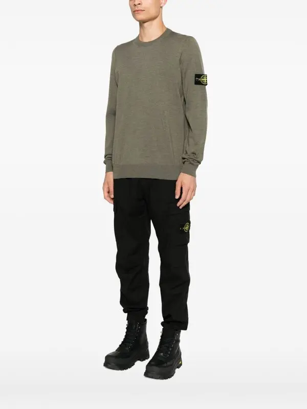 Stone Island Wool Crewneck Sweater - Multicolor