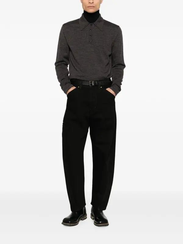 LEMAIRE Wool Polo Shirt