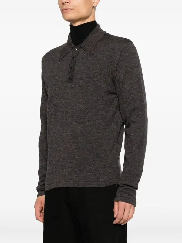 LEMAIRE Wool Polo Shirt