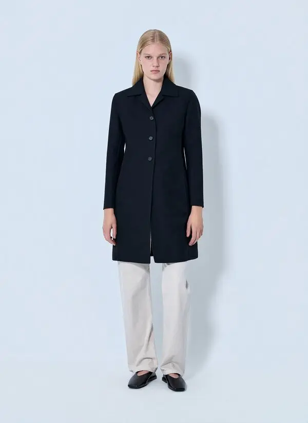 JIL SANDER Single-breasted Wool Coat