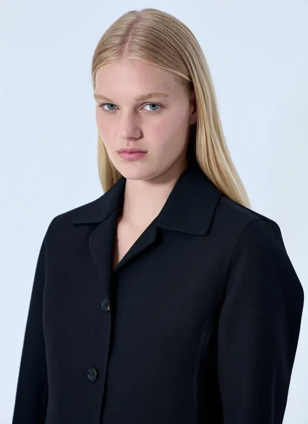 JIL SANDER Single-breasted Wool Coat