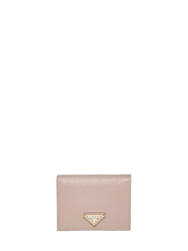 Prada Accessori Pelletteria Small Wallet In Saffiano Leather - Multicolor