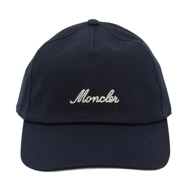 Moncler Logo Baseball Cap - Blue