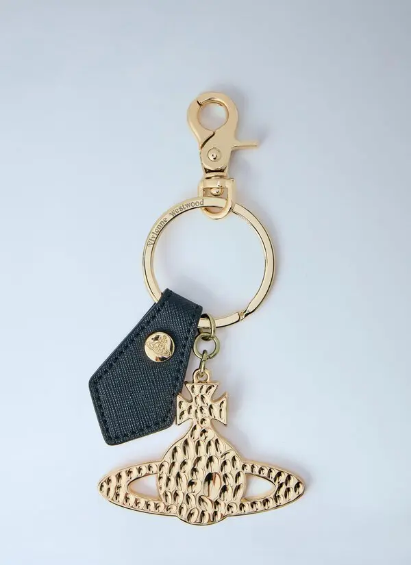 VIVIENNE WESTWOOD Hammered Orb Keyring