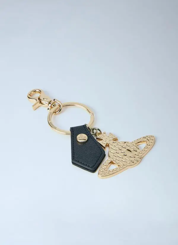 VIVIENNE WESTWOOD Hammered Orb Keyring