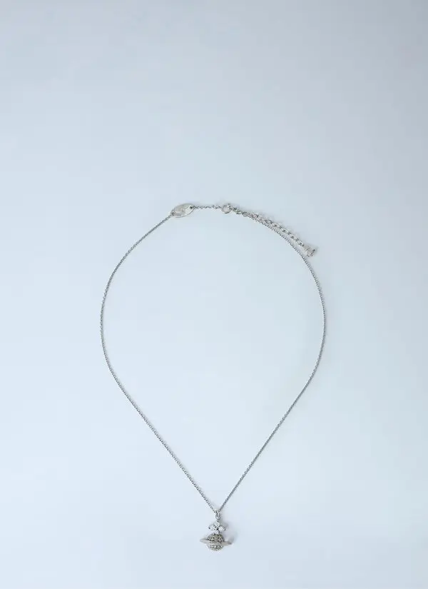 VIVIENNE WESTWOOD Tiziana Long Pendant - Silver