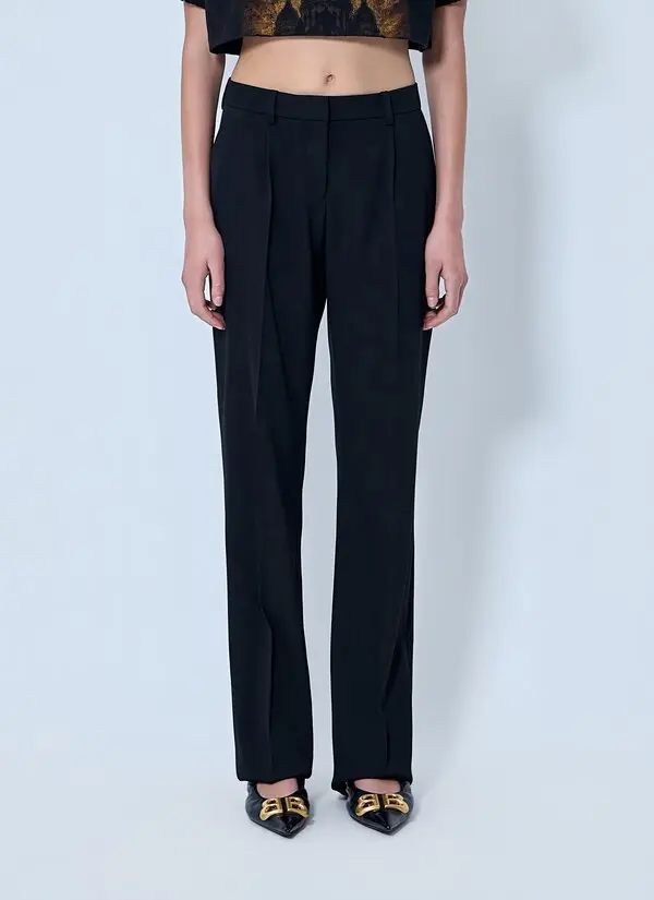Balenciaga Slim Tailored Pants - Black