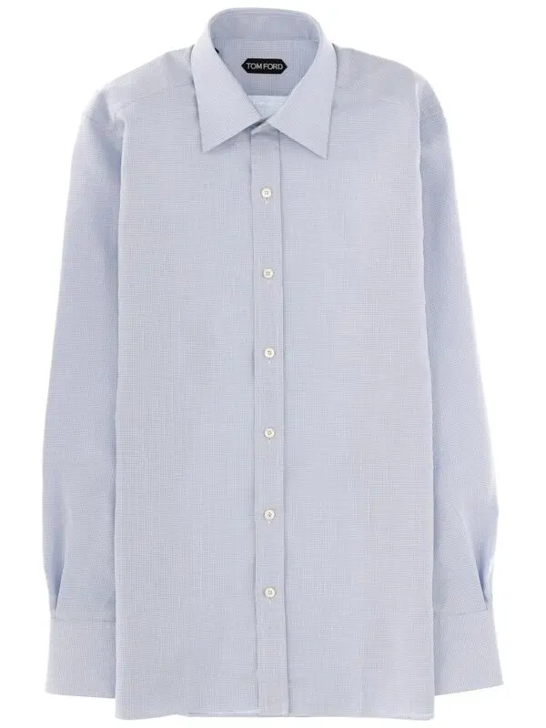 TOM FORD Shirt With Classic Collar - Multicolor