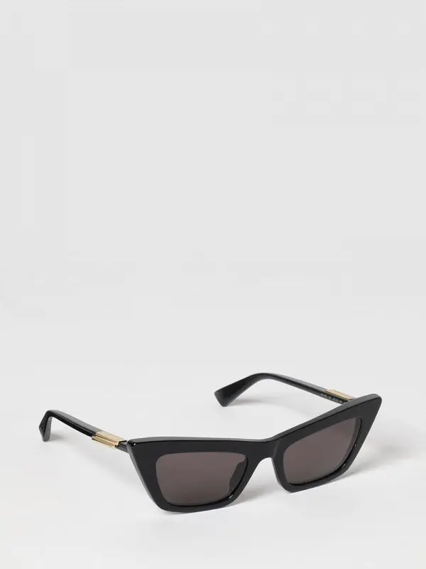 Bottega Veneta Bv1446s Recycled Acetate Sunglasses - Black