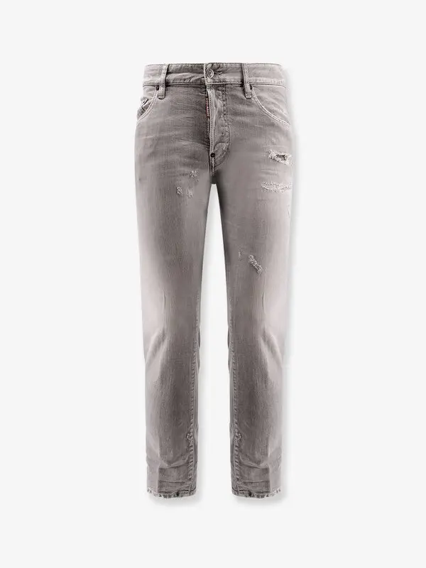 Dsquared2 Skater Jeans With Destroyed Effect