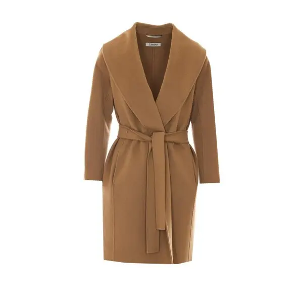 Max Mara Messi Coat - Brown