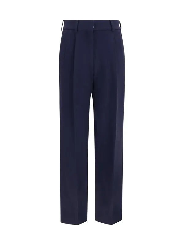 BLAZÉ MILANO Alcanara Fox Lightweight Wool Trousers