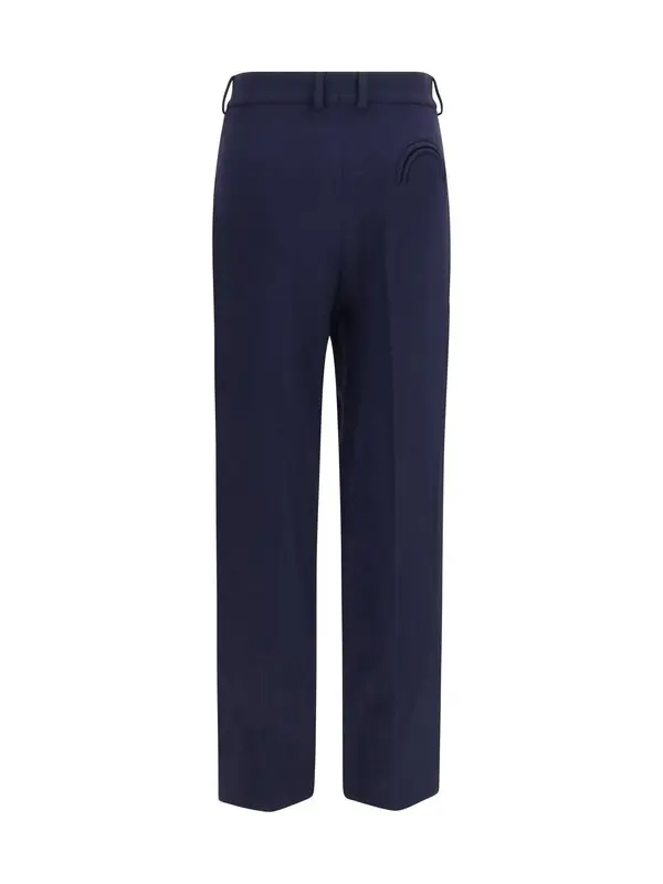 BLAZÉ MILANO Alcanara Fox Lightweight Wool Trousers
