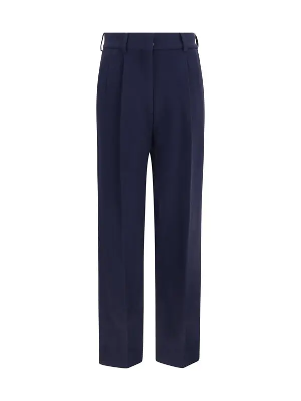 BLAZÉ MILANO Alcanara Fox Lightweight Wool Trousers