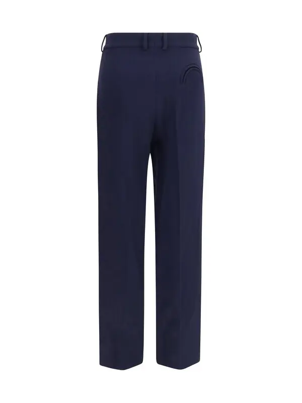 BLAZÉ MILANO Alcanara Fox Lightweight Wool Trousers