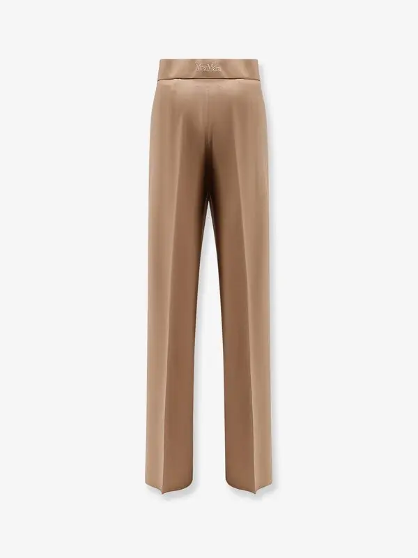 Max Mara Fernet Virgin Wool Trousers - Multicolor