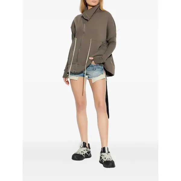 Rick Owens Grey Tops Sweatshirts