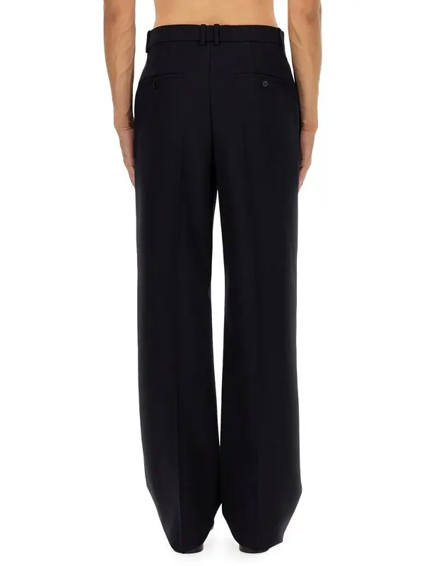 Saint Laurent Wool High Waisted Pants