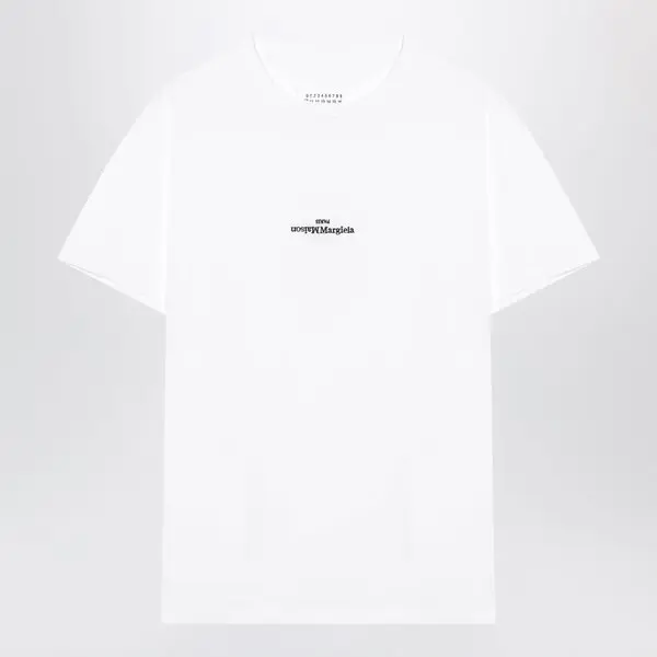 MAISON MARGIELA Cotton T-shirt With Logo
