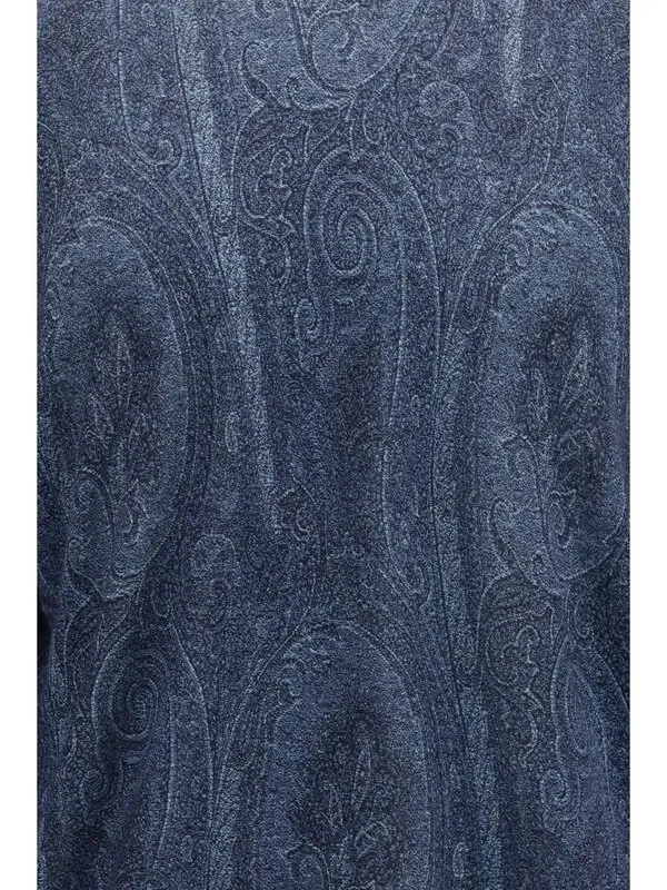 Etro Printed Turtleneck Sweater