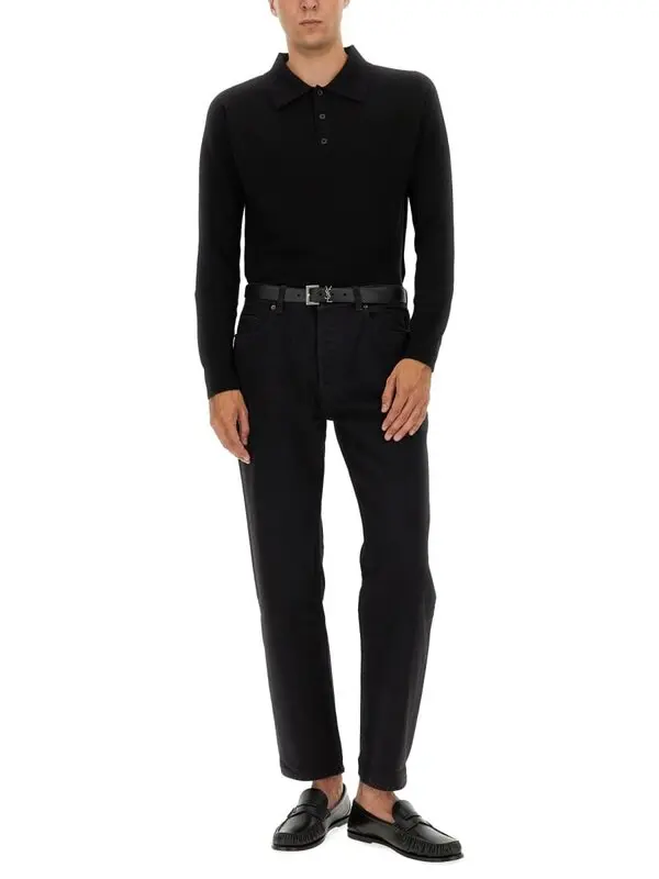 Saint Laurent Wool Polo