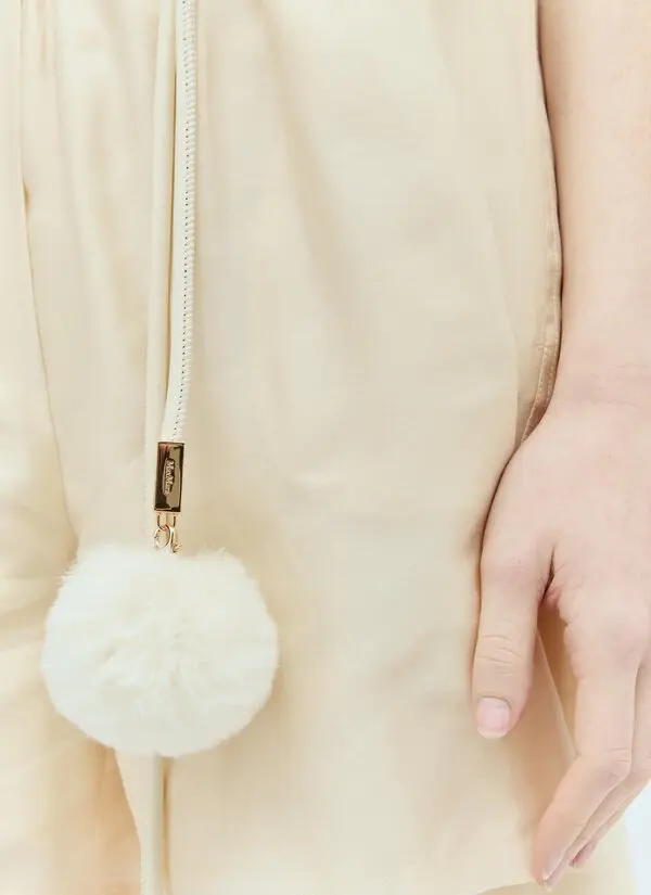 Max Mara Pom-pom Tubular Belt